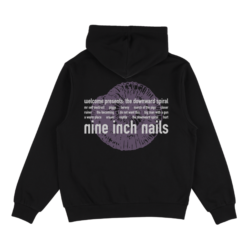 Welcome Skateboards x Nine Inch Nails “Eraser Puff Print Hood” – Ephasi ...